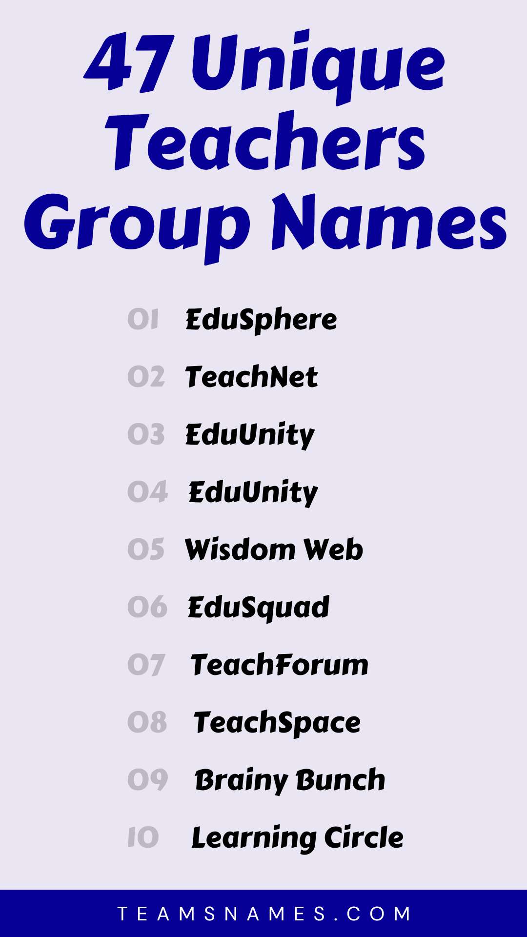 317 Unique Teacher Names: A Comprehensive List for Every Need