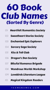 385 Unique and Engaging Book Club Names You Can Use