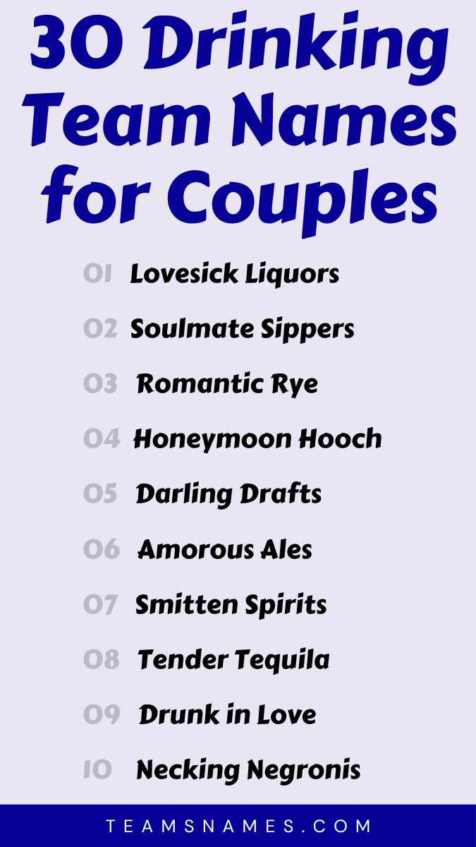 490 Creative Drinking Team Names for Ultimate Fun