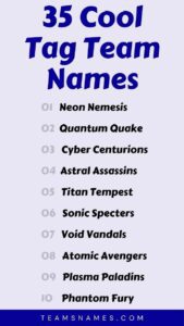 470 Epic Wrestling Tag Team Names for Modern Legends