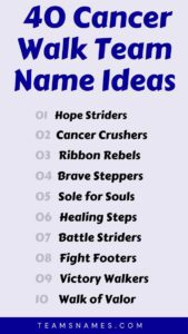 520 Vibrant Walking Team Names to Make Every Step Count