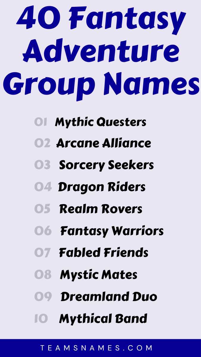 440 Epic Adventure Group Names for Every Wild Explorer